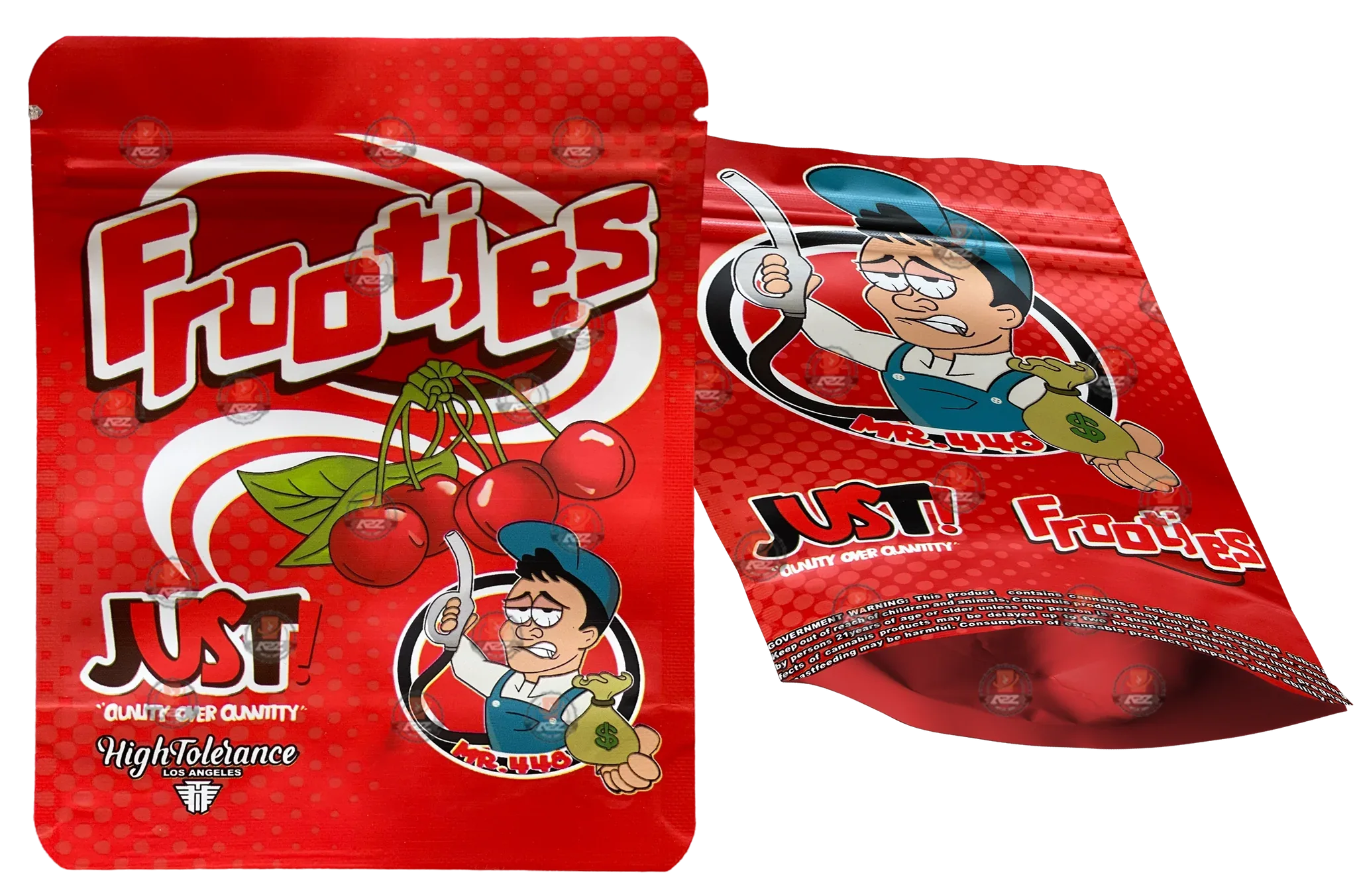 Frooties 3.5g Mylar Bag High Tolerance- Packaging Only – Black Unicorn Hub
