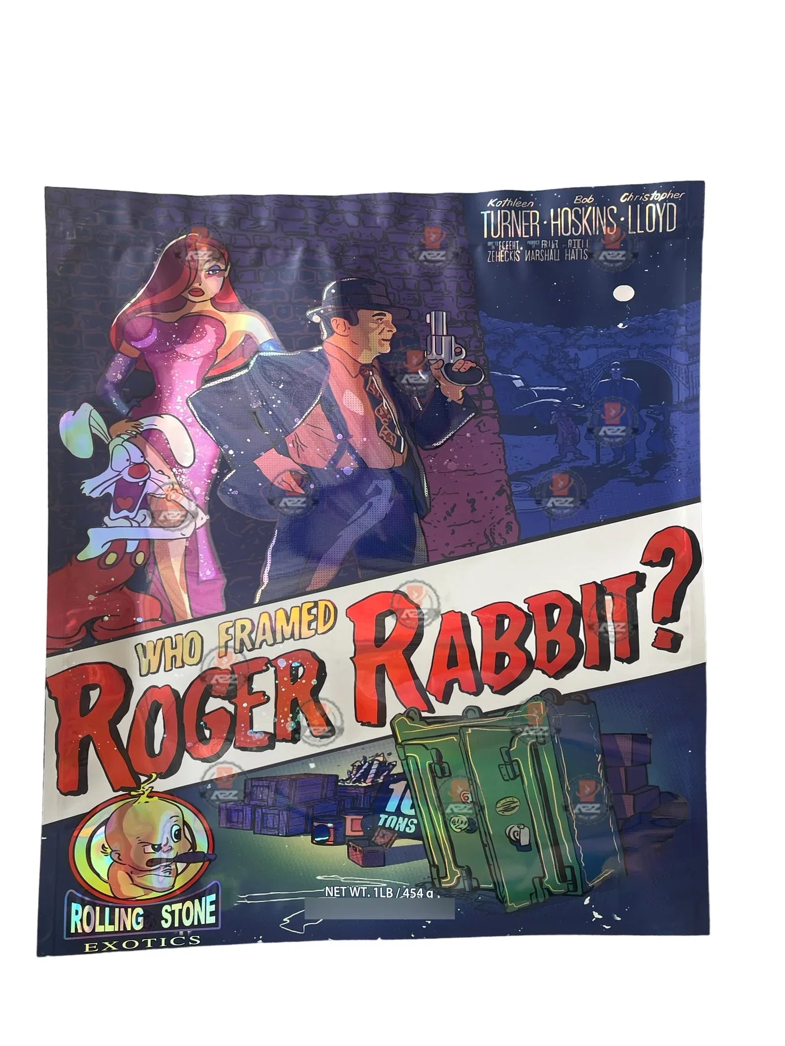 Roger Rabbit Mylar Bag (Large) 1 LBS - 16OZ (454g) Pound Bag Rolling ...