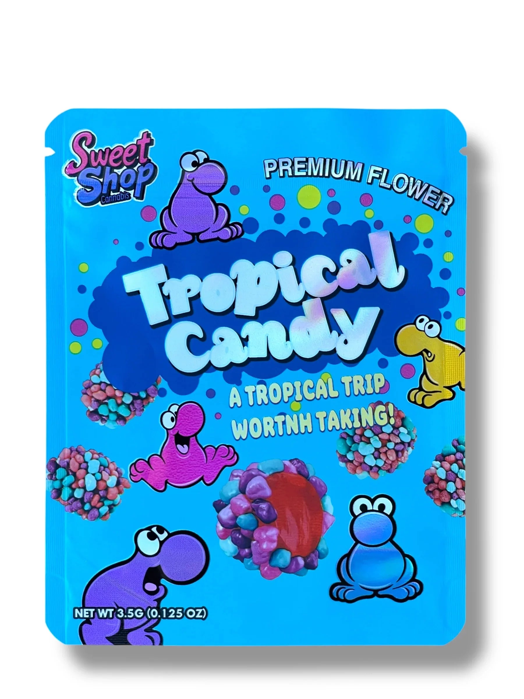 Tropical Candy 3.5g Mylar Bag- Packaging Only – Black Unicorn Hub