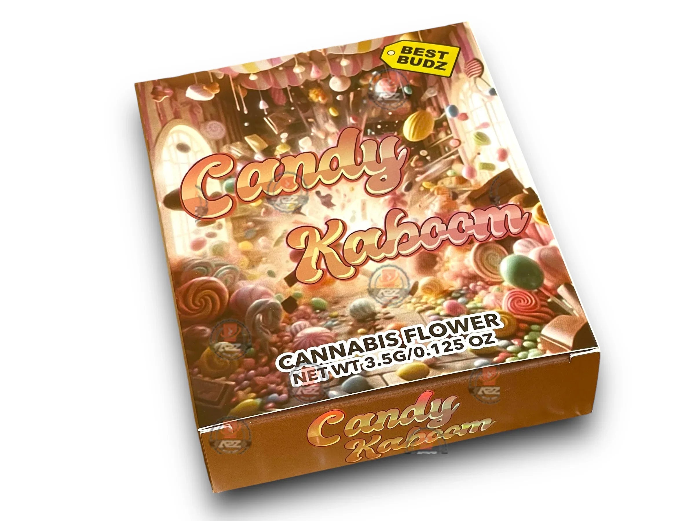 Best Budz Candy Kaboom Mylar Bags with Boxes 3.5g Box Packaging ...