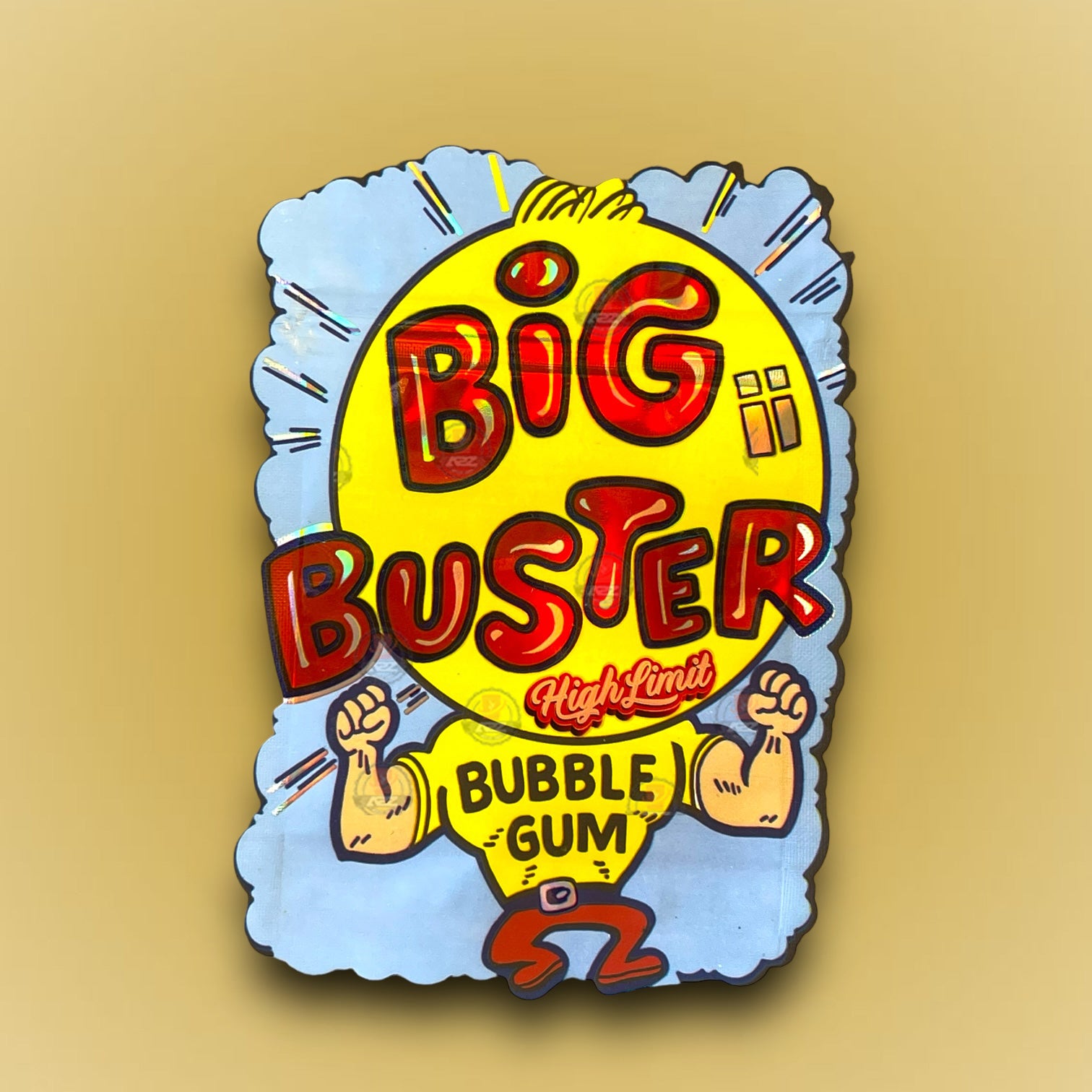Big Buster Bubblegum 3.5G Mylar Bags-High Limit – Black Unicorn Hub