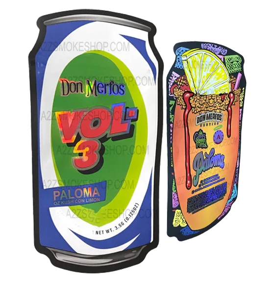 Vol 3 Paloma Don Merfos Cut out bag 3.5g Mylar bag Packaging Only ...