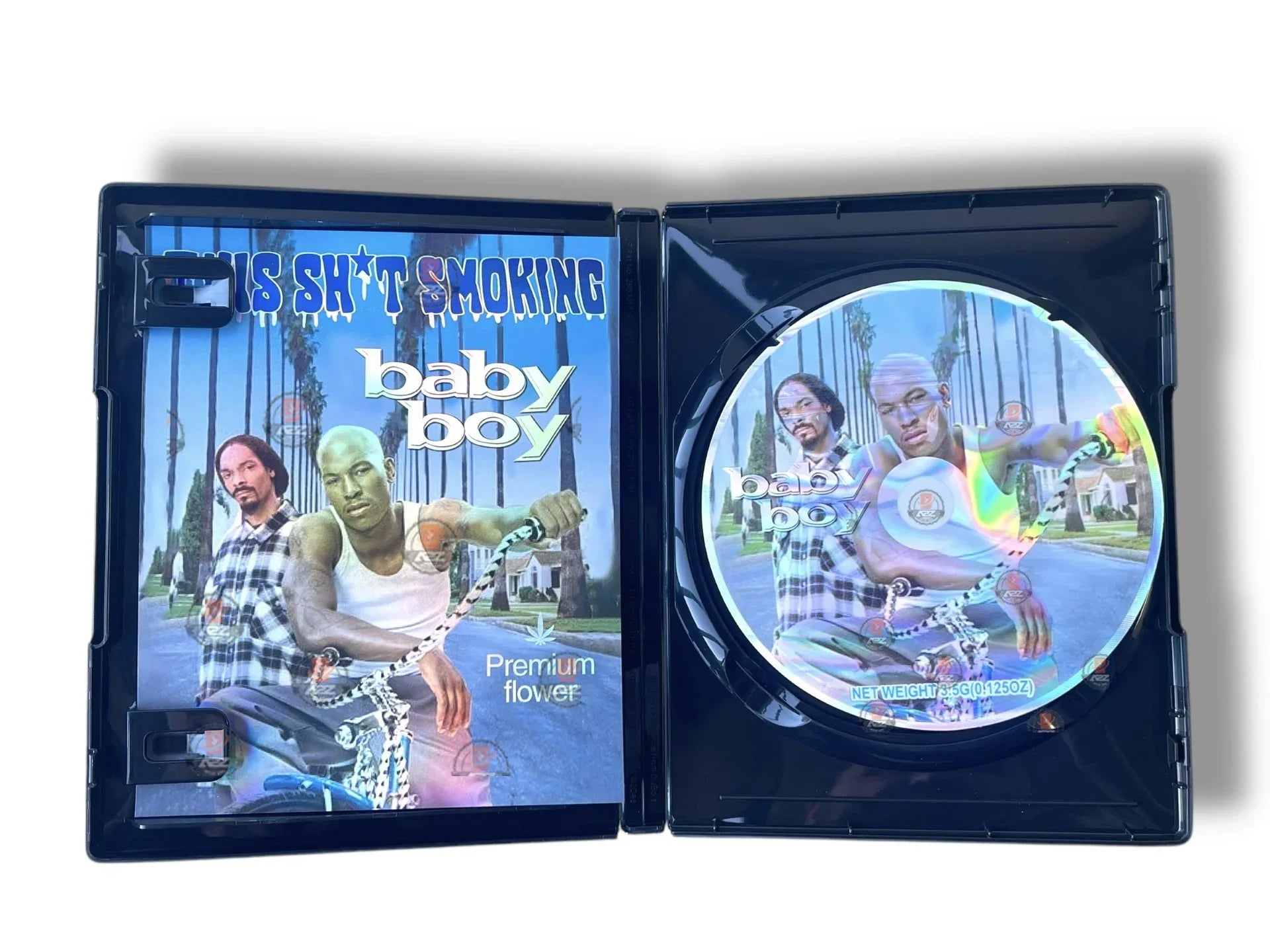 Baby Boy CD Cases with Mylar bags 3.5g – Black Unicorn Hub