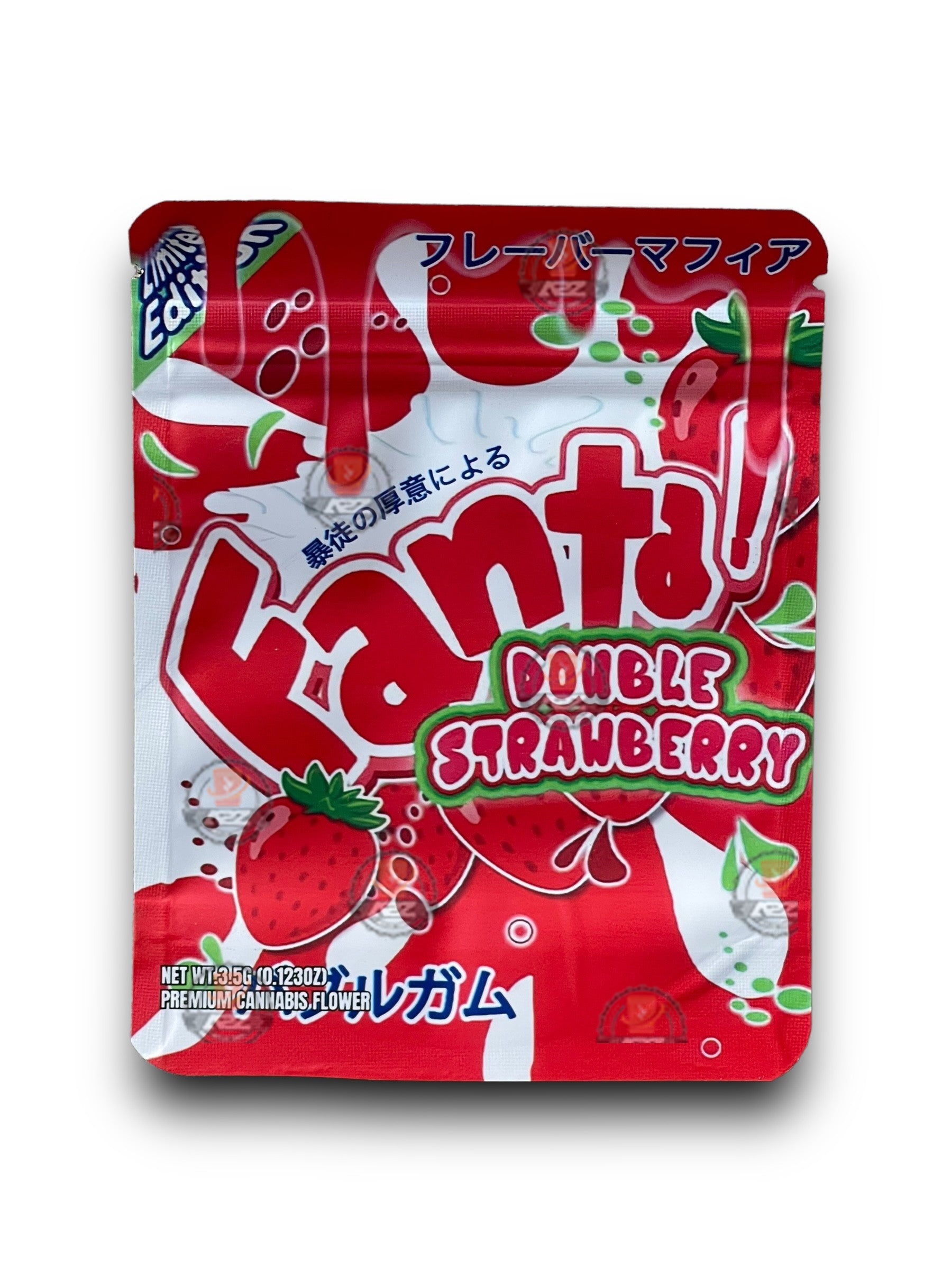 Fanta Double Strawberry 3.5G Mylar Bags – Black Unicorn Hub