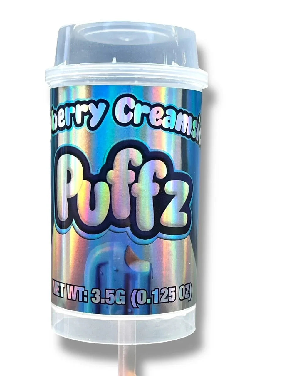 Push Pop Raspberry Creamsicle 3.5g Container Holographic sticker ...