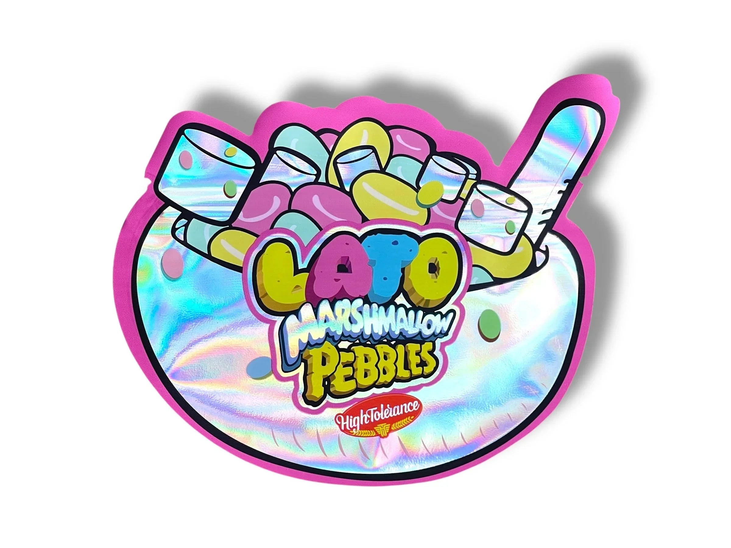 High Tolerance Lato Marshmallow 3.5g shape bag – Black Unicorn Hub